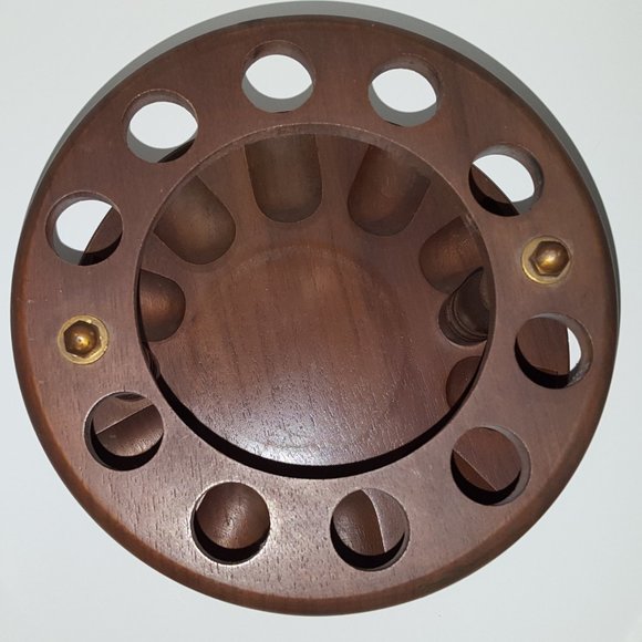 Dun-Rite Wood Nov Inc | Other | Vintage Pipe Stand Dunrite Wood Nov Inc ...